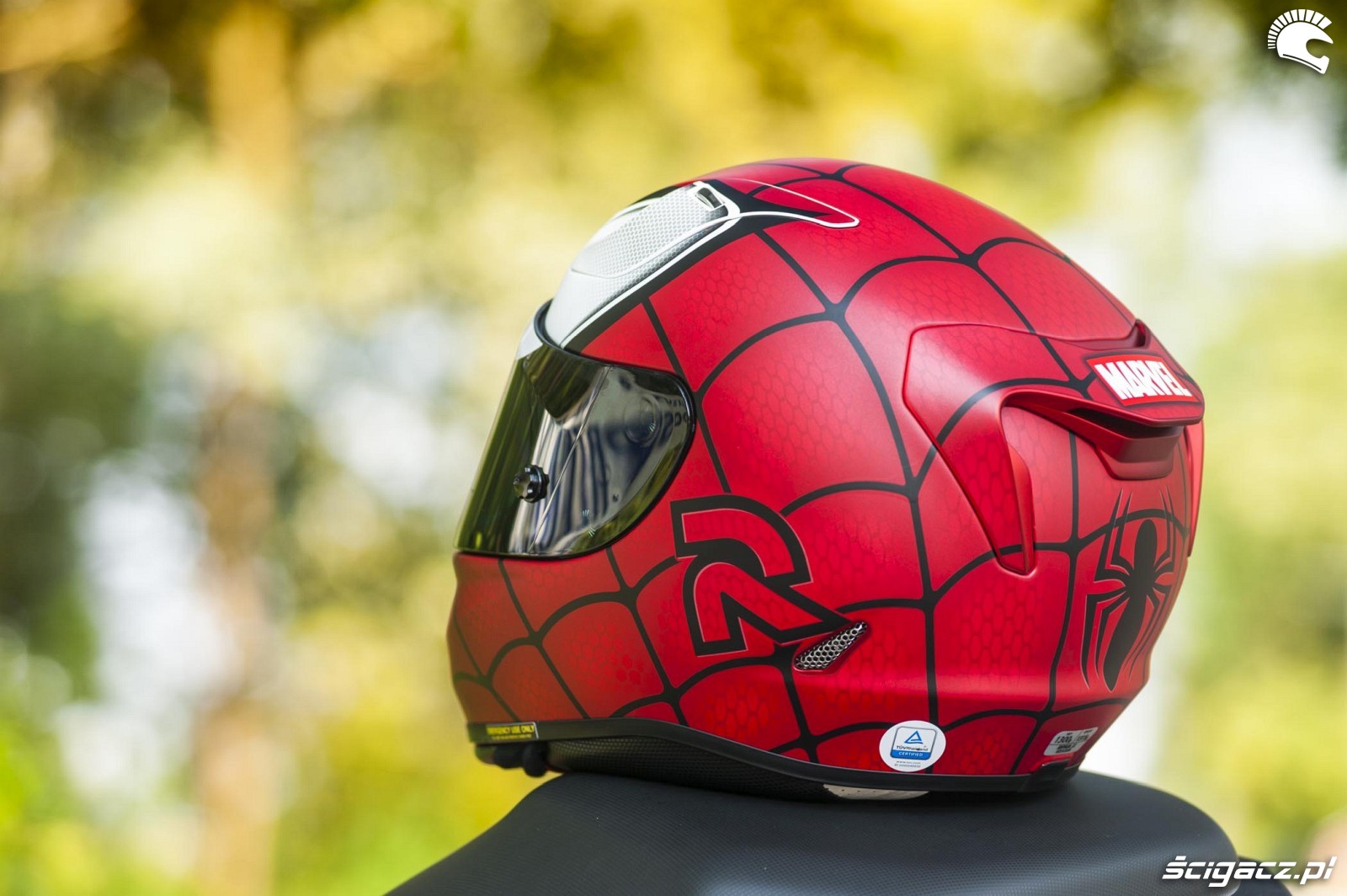 Zdjęcia: hjc rpha 11 marvel spiderman - Kask HJC RPHA 11 Spiderman