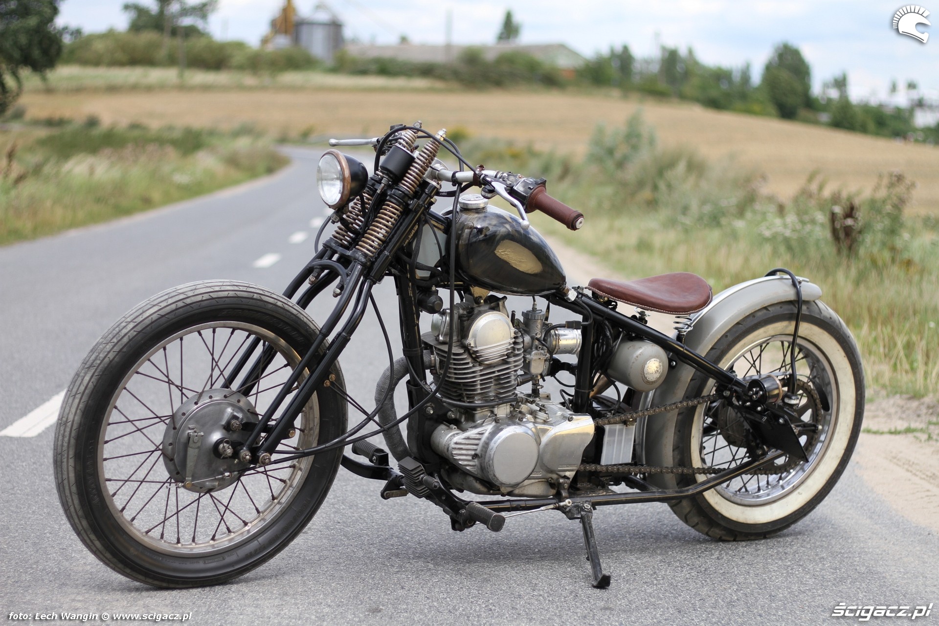 Zdjęcia: 05 Yamaha SR 250 2000 custom - Customowy bobber na bazie z ...