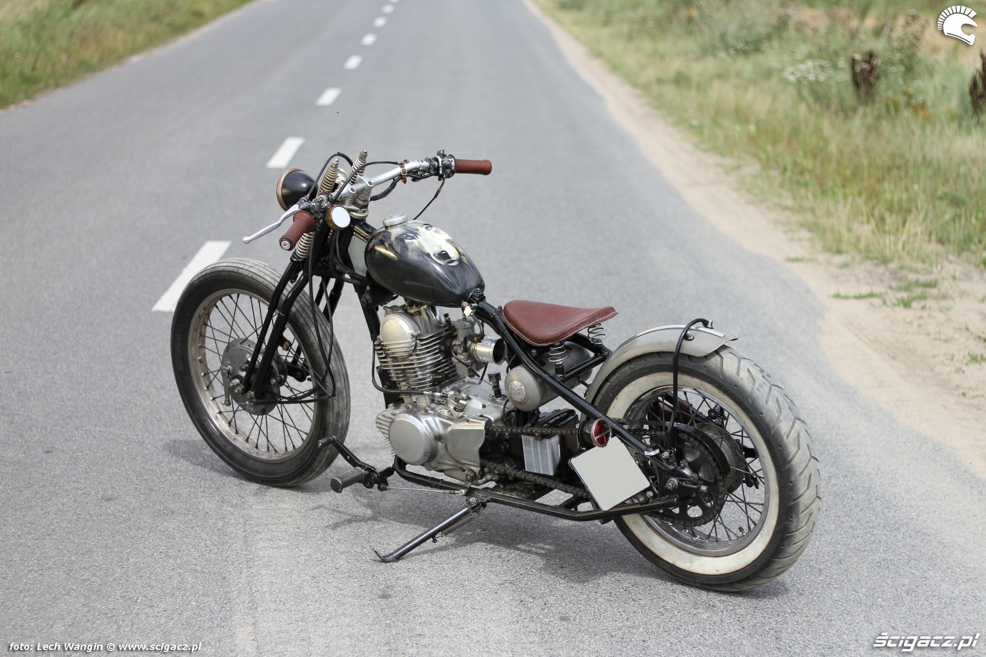 Zdjęcia: 30 Yamaha SR 250 custom sesja foto - Customowy bobber na bazie ...
