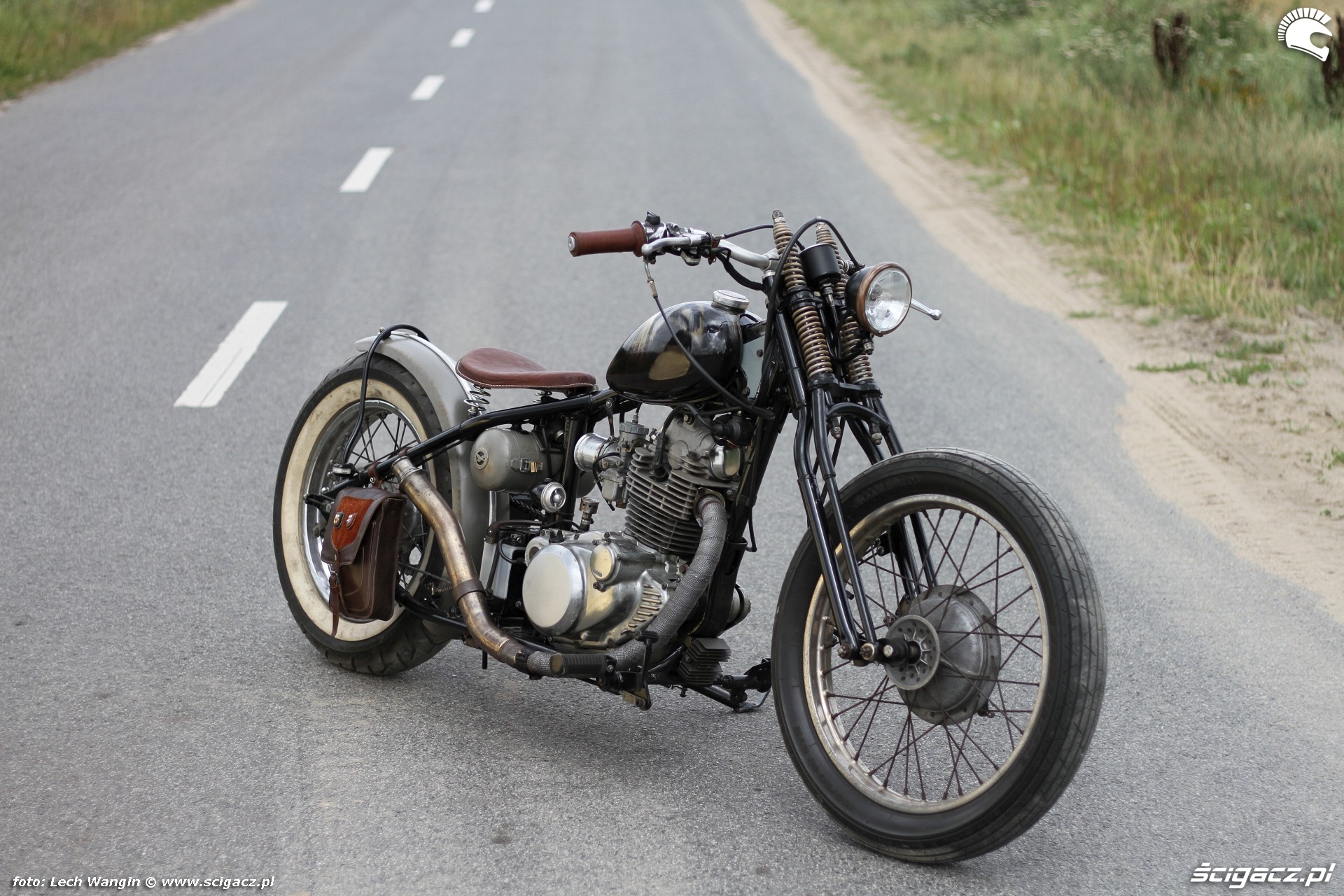 Zdjęcia: 33 Yamaha SR 250 statyka - Customowy bobber na bazie z ...