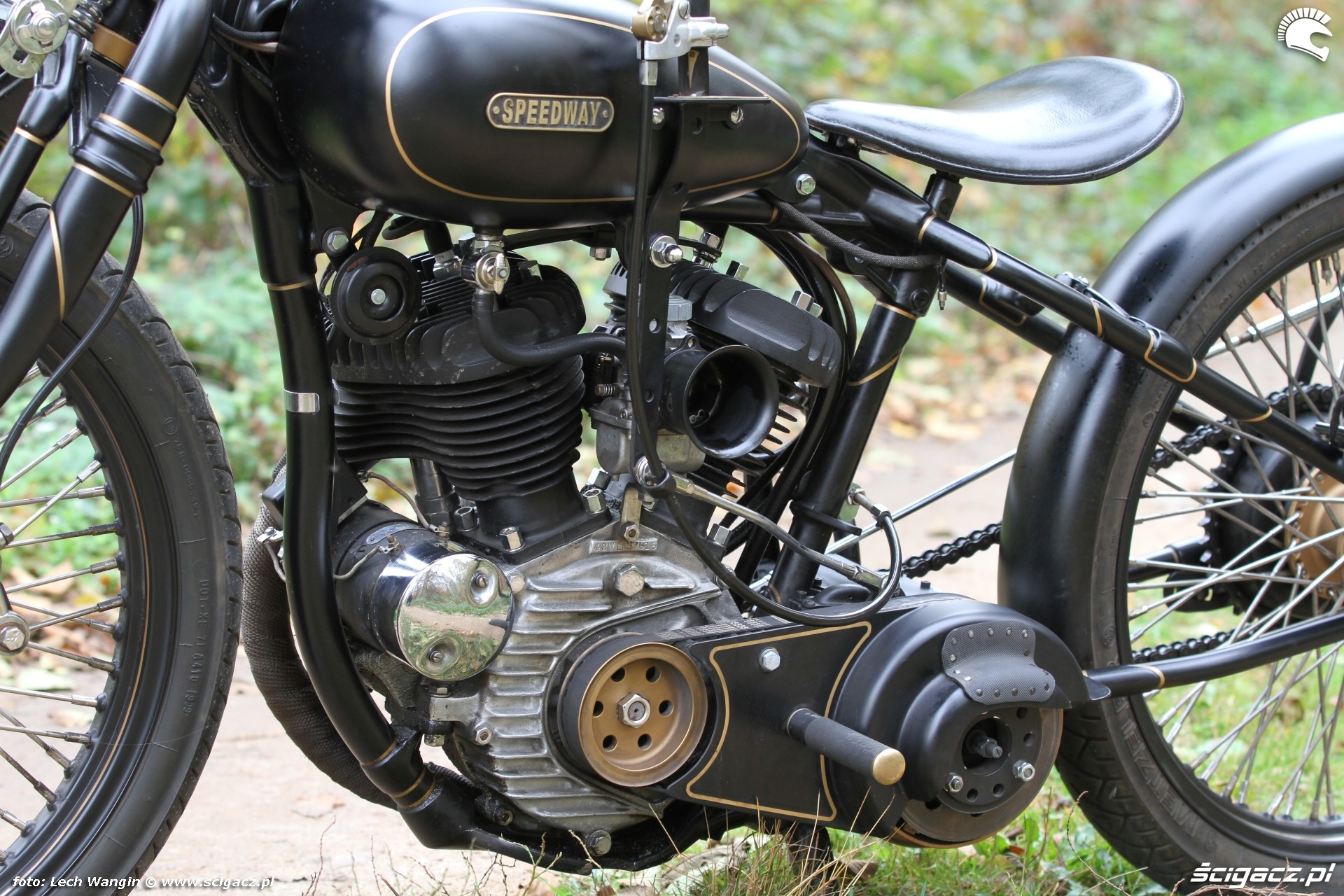 Zdjęcia: 21 WLA Speedway custom z bliska - Wojenny WLA jako ...