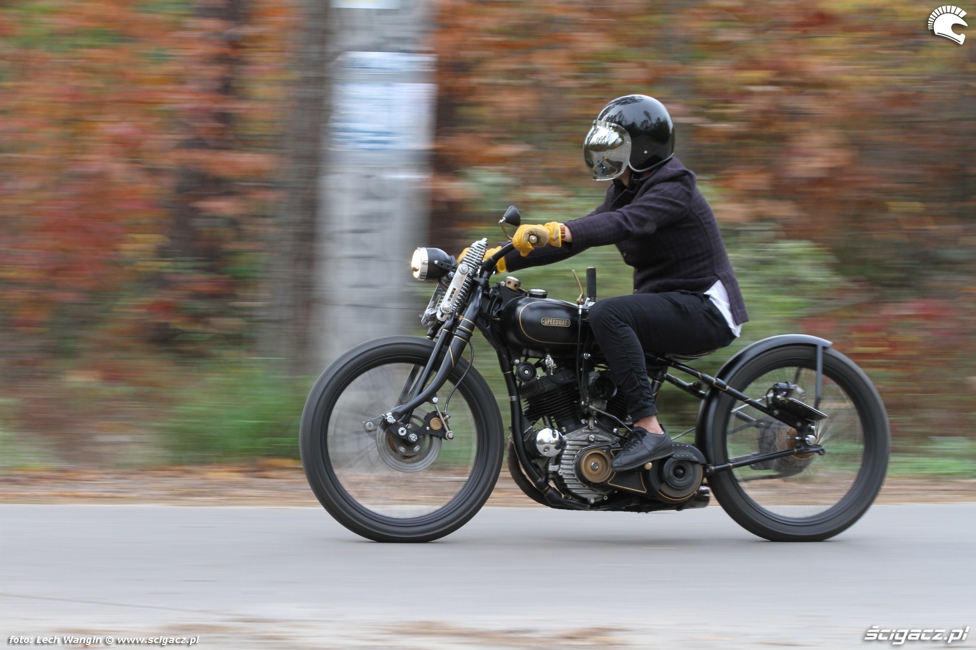 Zdjęcia: 25 WLA Speedway custom na ulicy - Wojenny WLA jako ...