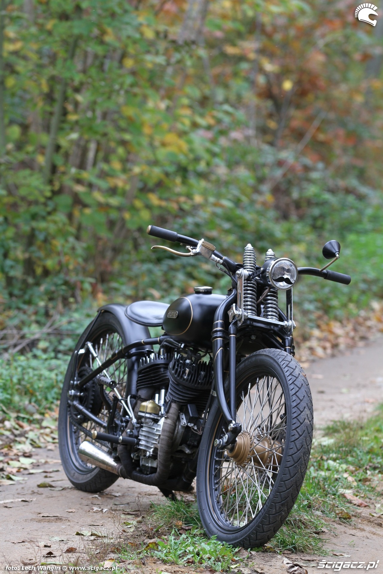 Zdjęcia: 38 WLA Speedway custom - Wojenny WLA jako boardtracker Speedway