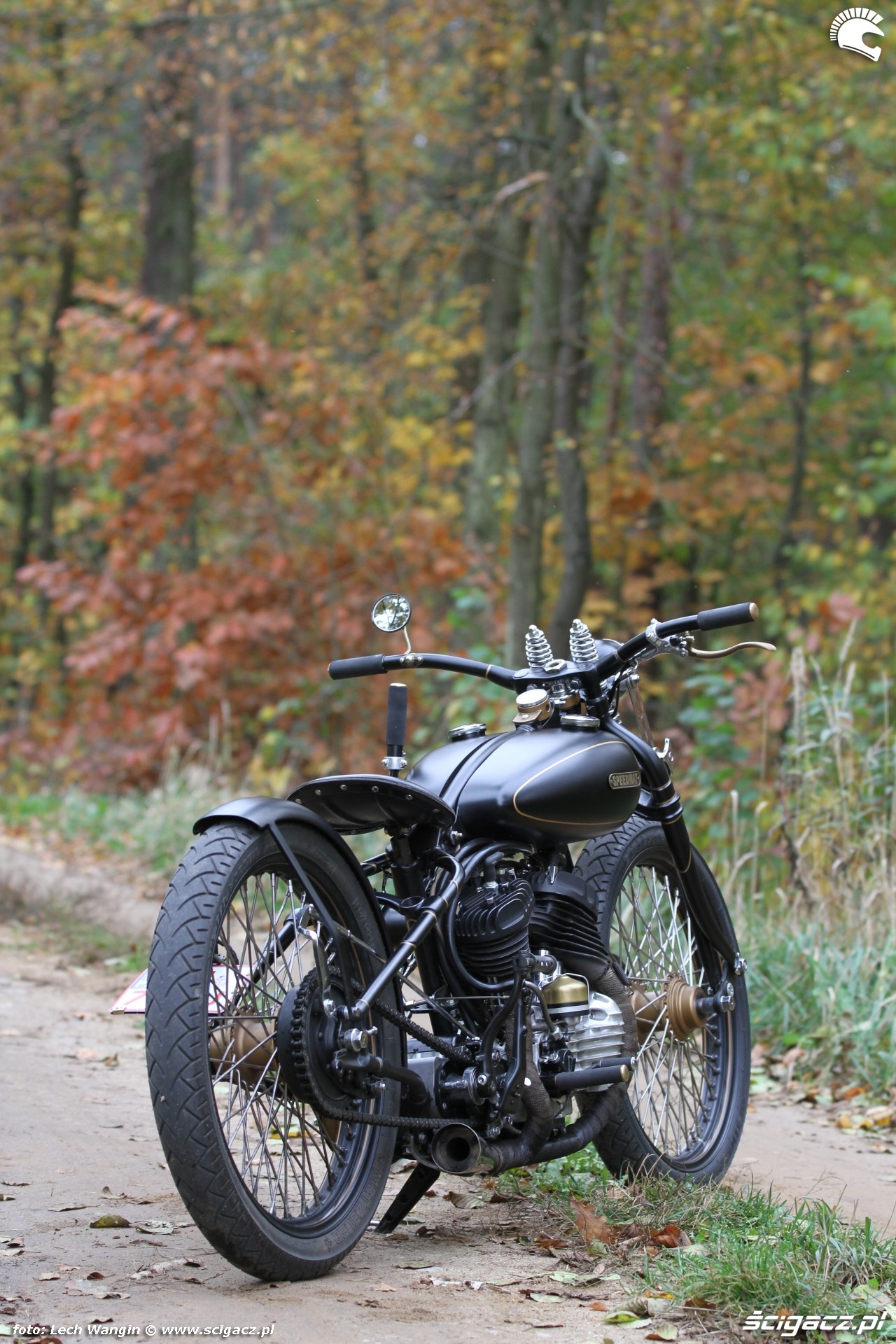 Zdjęcia: 40 WLA Speedway custom - Wojenny WLA jako boardtracker Speedway