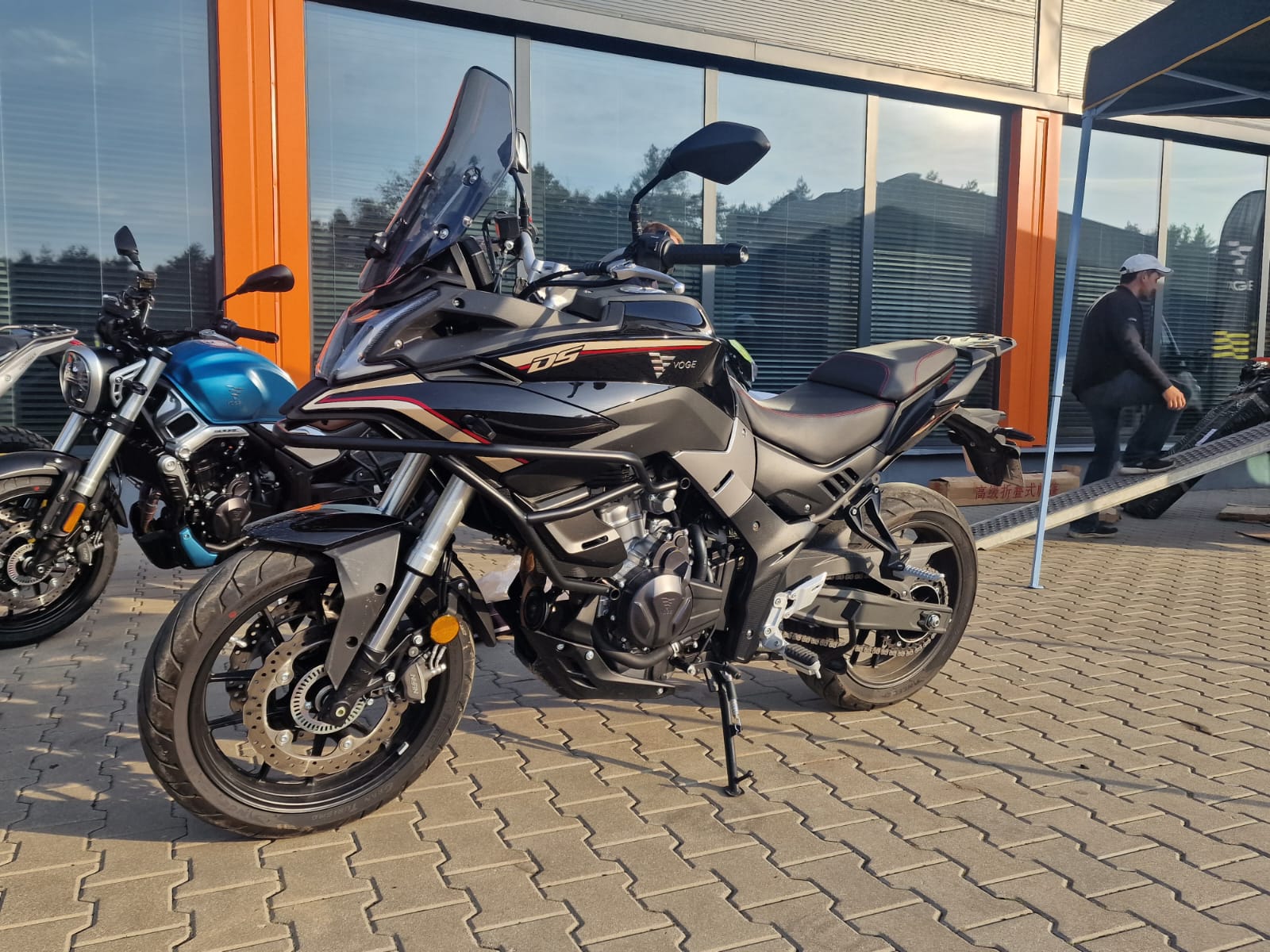 Zdjęcia: voge 500 Ds - voge tor modlin