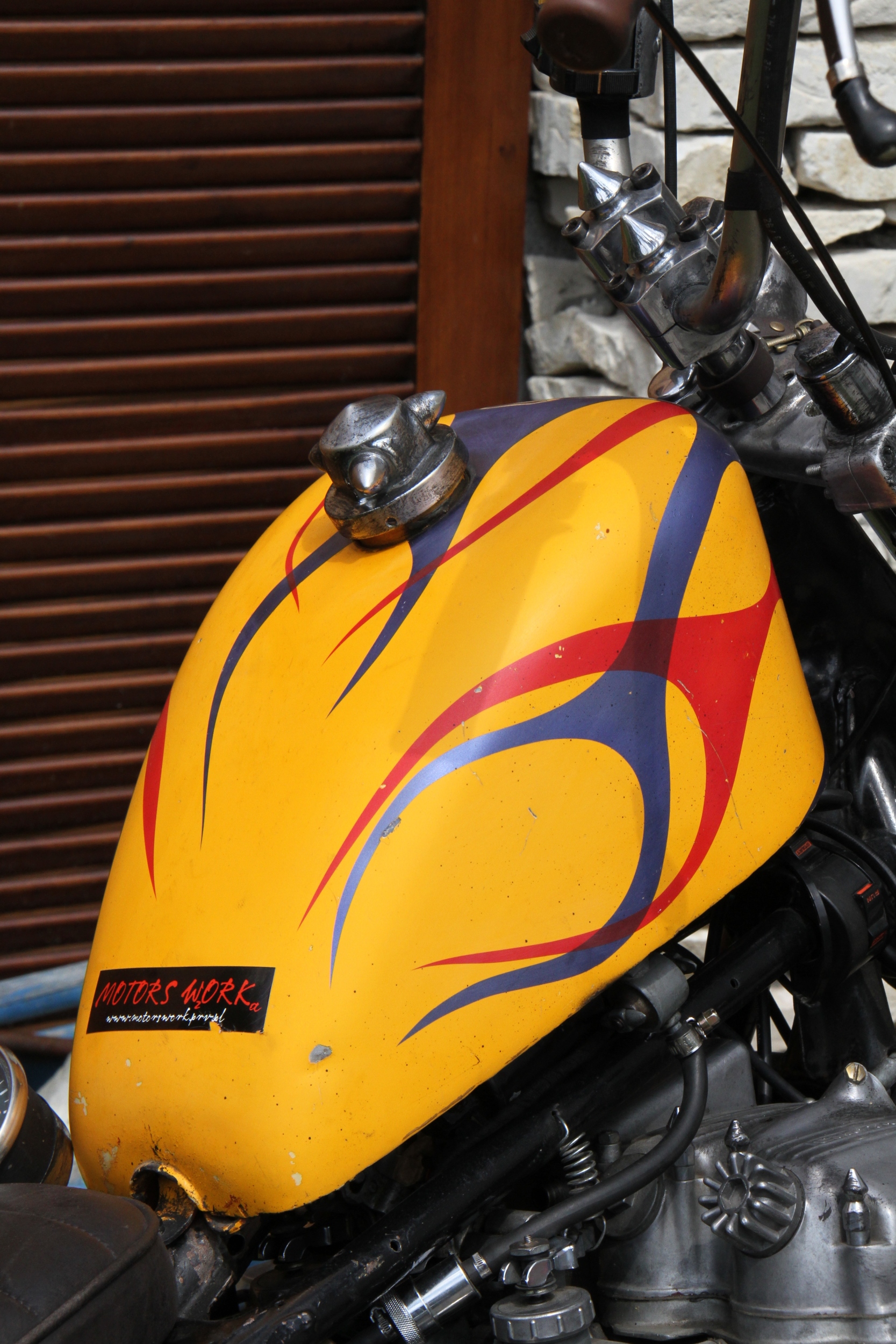 Zdjęcia: 110 Honda CB 750 Four custom - Honda CB 750 Four jako custom