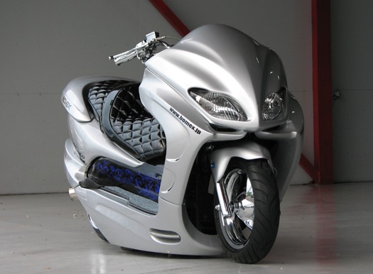 Honda Forza custom - grubo!