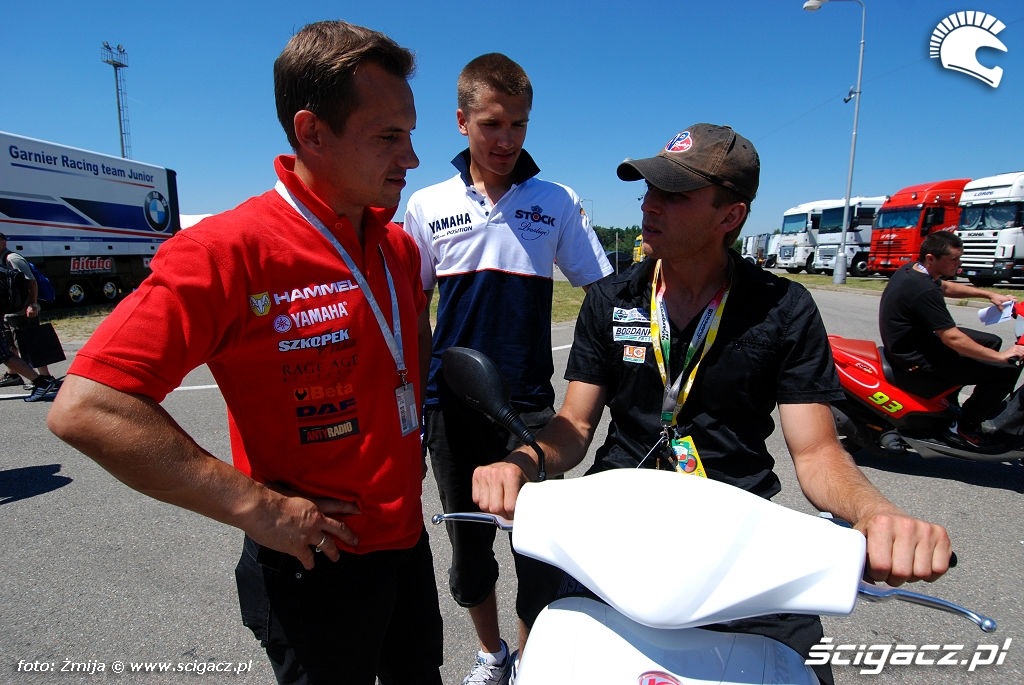 Zdjęcia: Pawel Szkopek Daniel Bukowski Mateusz Korobacz - World Superbike w Brnie upalna atmosfera