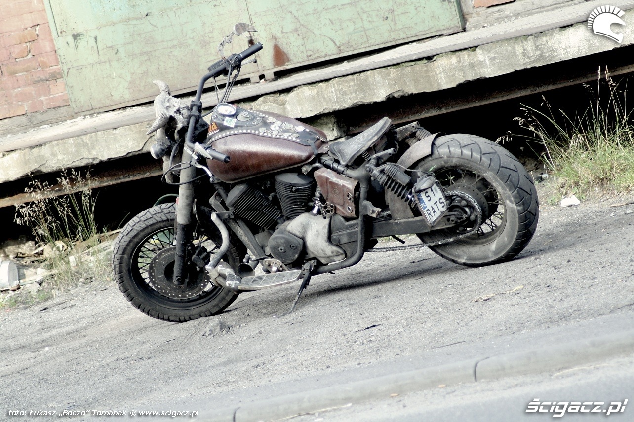 Zdjęcia: Honda Shadow Rat Bike 35 - Rat Bike Honda Shadow 750 byczo