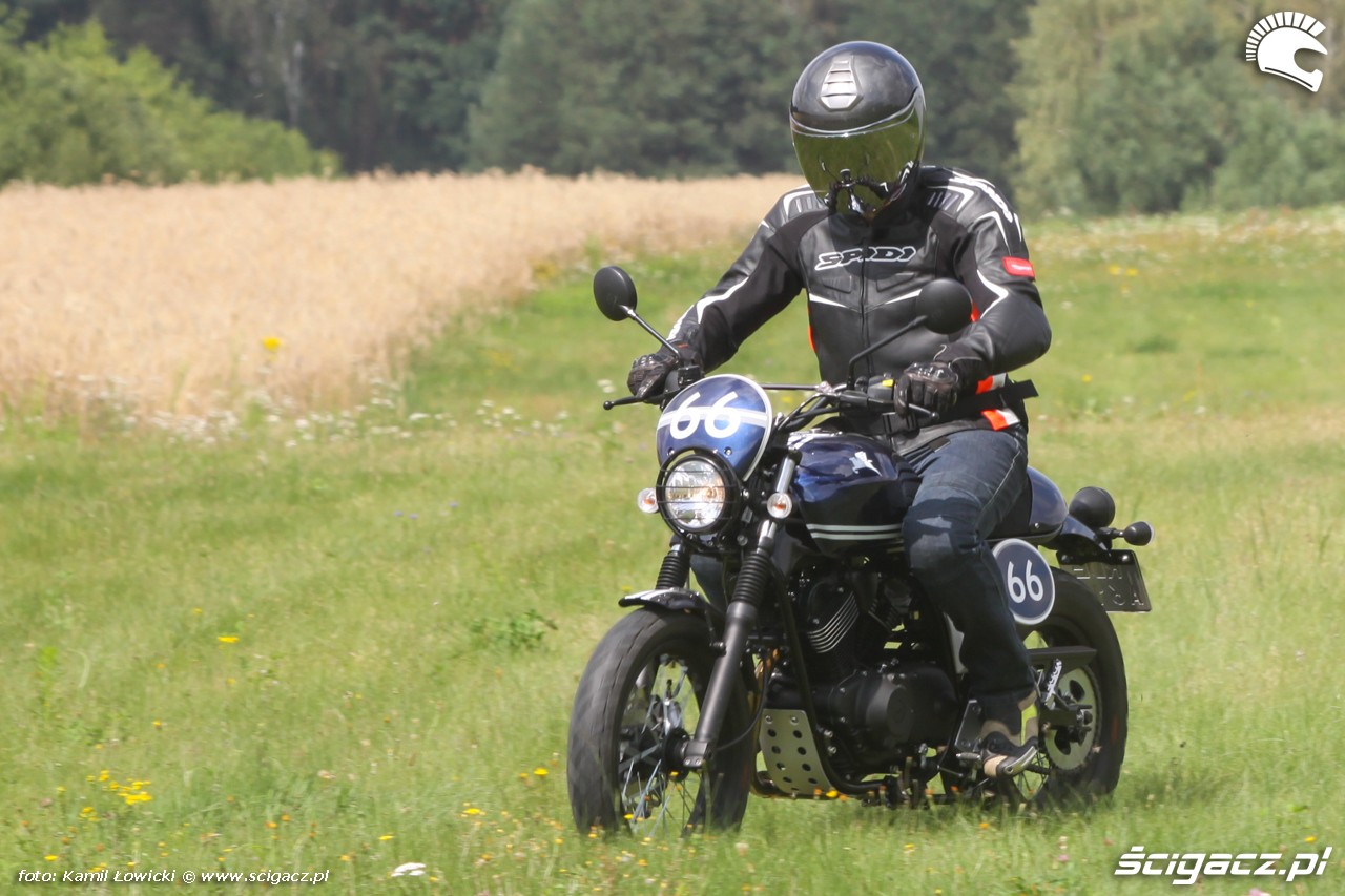 Zdjęcia: po trawie Romet Scrambler 250 Scigacz pl - Romet SCBM 250 we ...