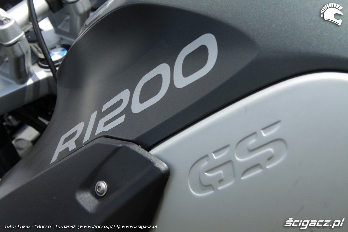 Zdjęcia: R1200GS logo - BMW R1200GS Adventure lewiatan