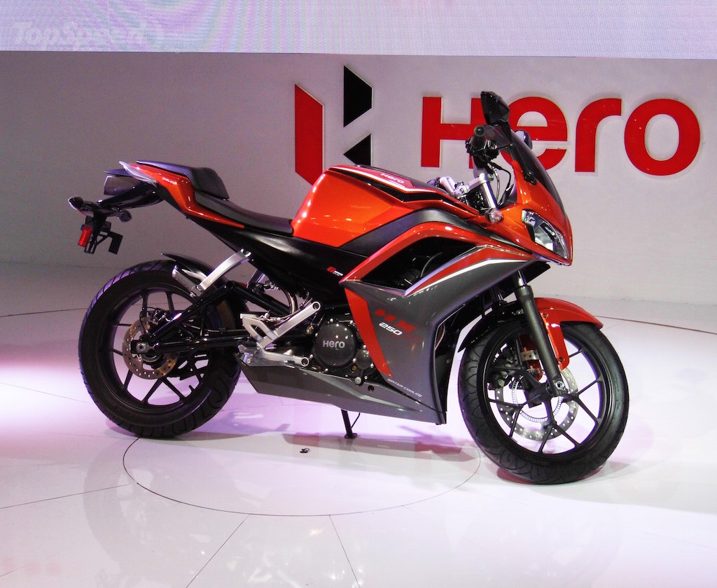 Erik Buell tworzył Hero HX250R od podstaw?