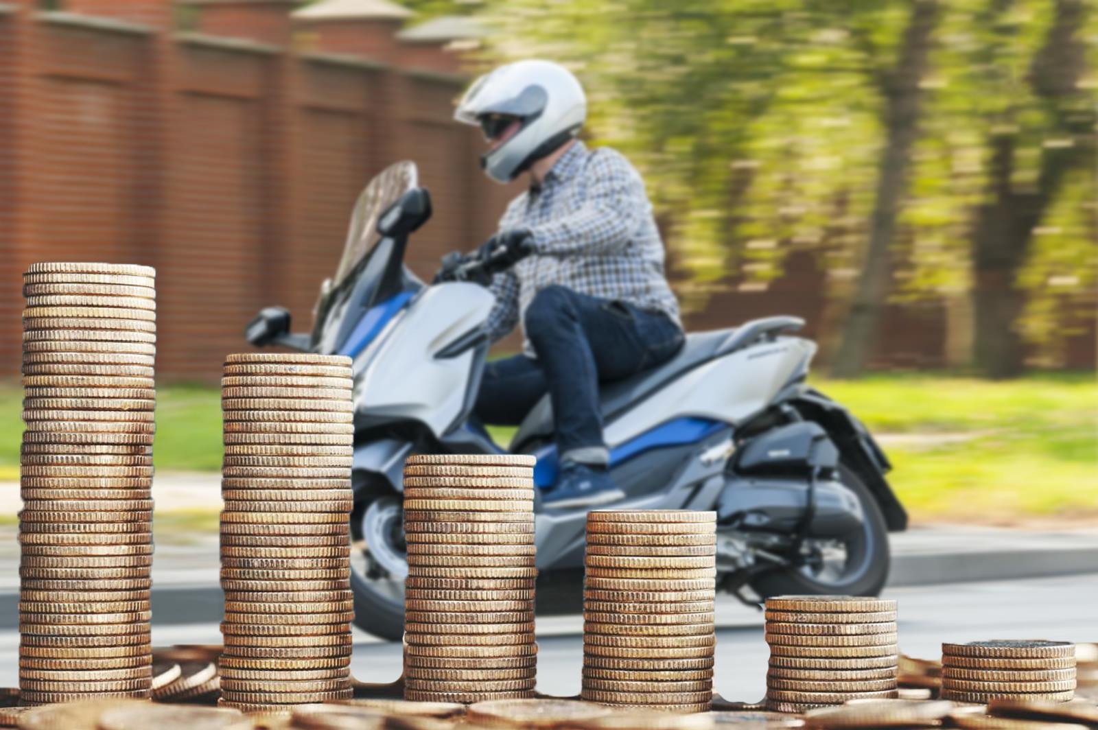 Zdjęcia: honda forsa125 - Ile zaoszczedzisz jezdzac skuterem przez caly rok