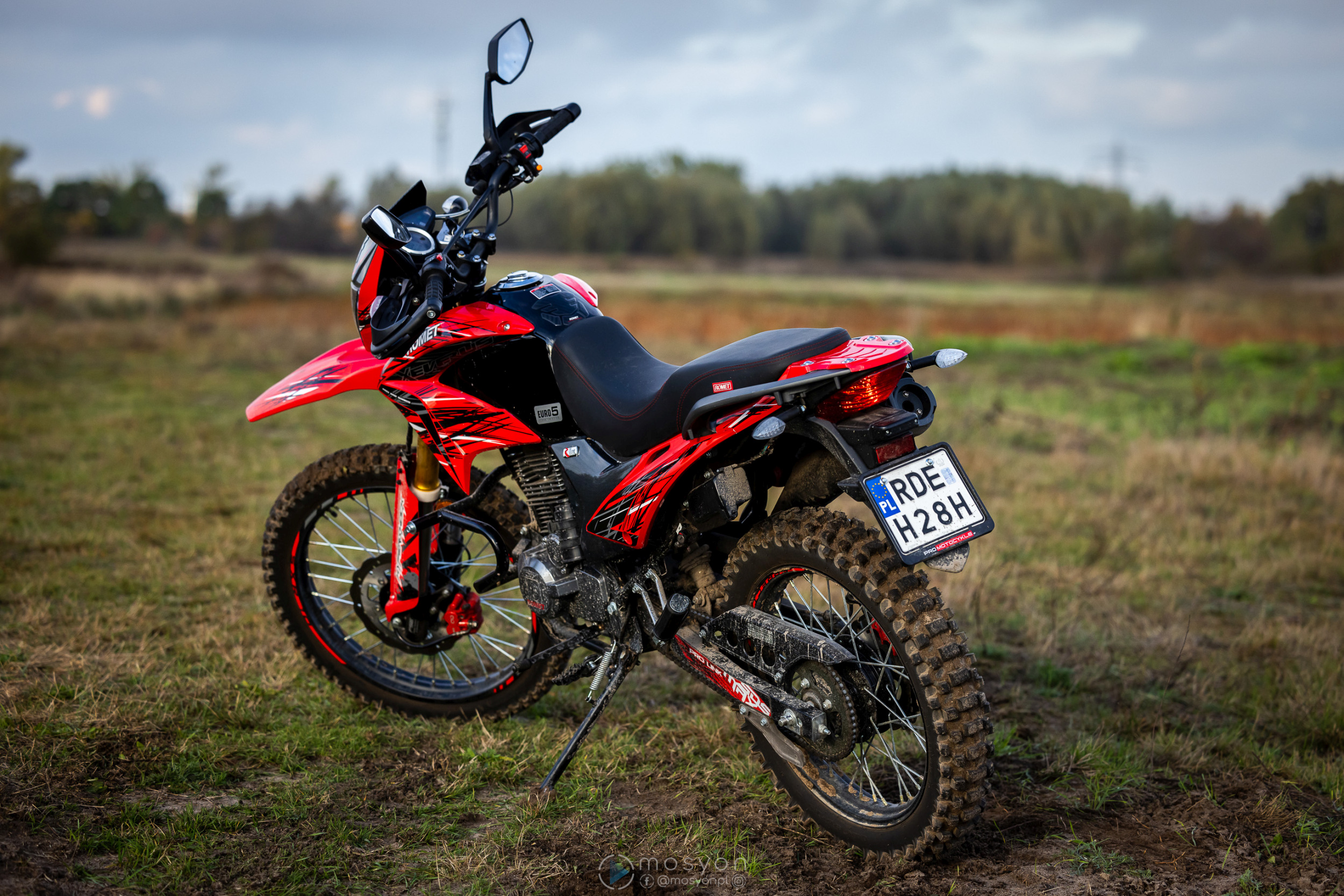 Zdjęcia: 22 Romet CRS 250 pole - Romet CRS 250 Test budzetowego enduro ...